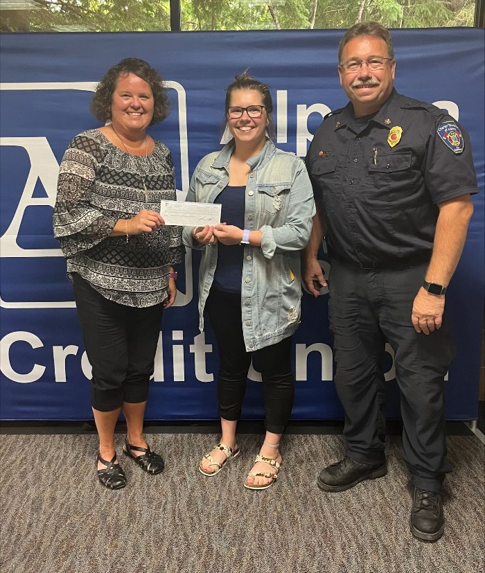 AAACU Donates $4K to Thunder Bay Fire Fighters - Michigan Credit Union ...